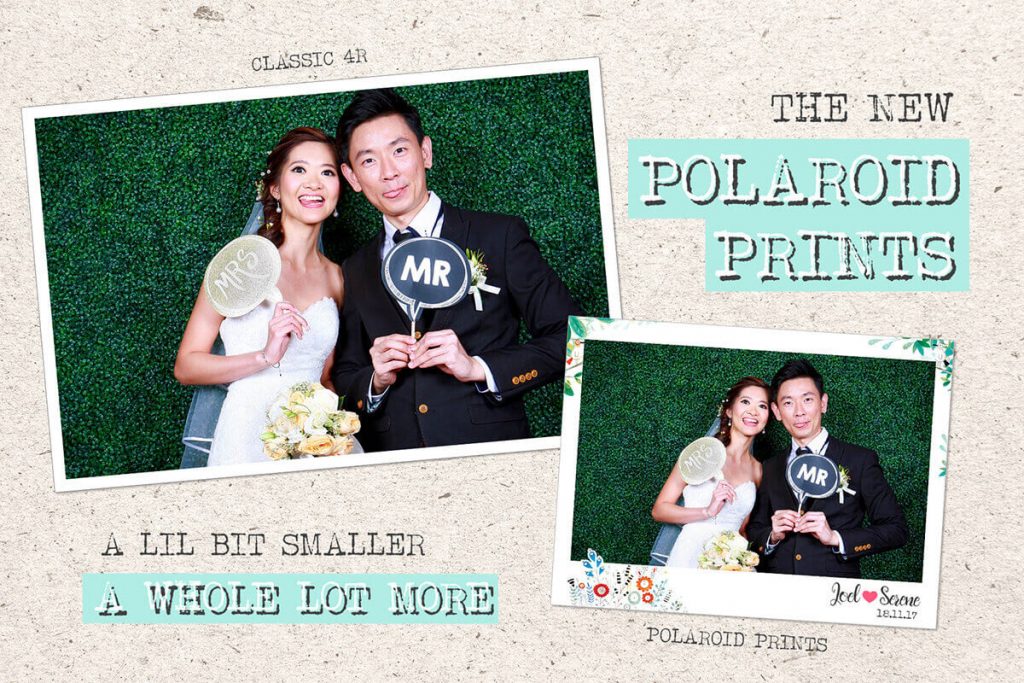 Polaroid Prints for Photo Booth and Roving Photography